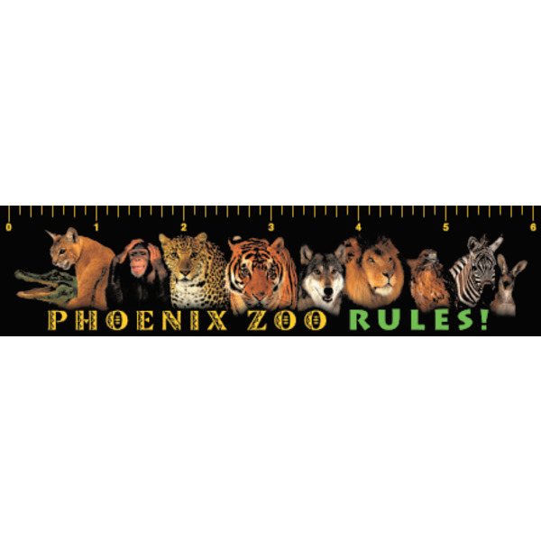 Promotional Zoo-Ruler Magnet