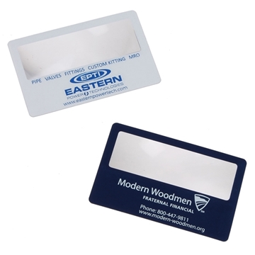 Promotional Business Card Magnifier