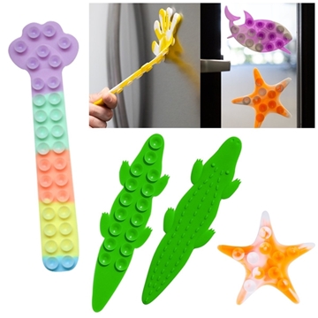Promotional Custom Shape Suction Cup Fidget Game - Import