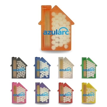 House Shaped Pick ‘n' Mint - Promotional Candy & Sweets