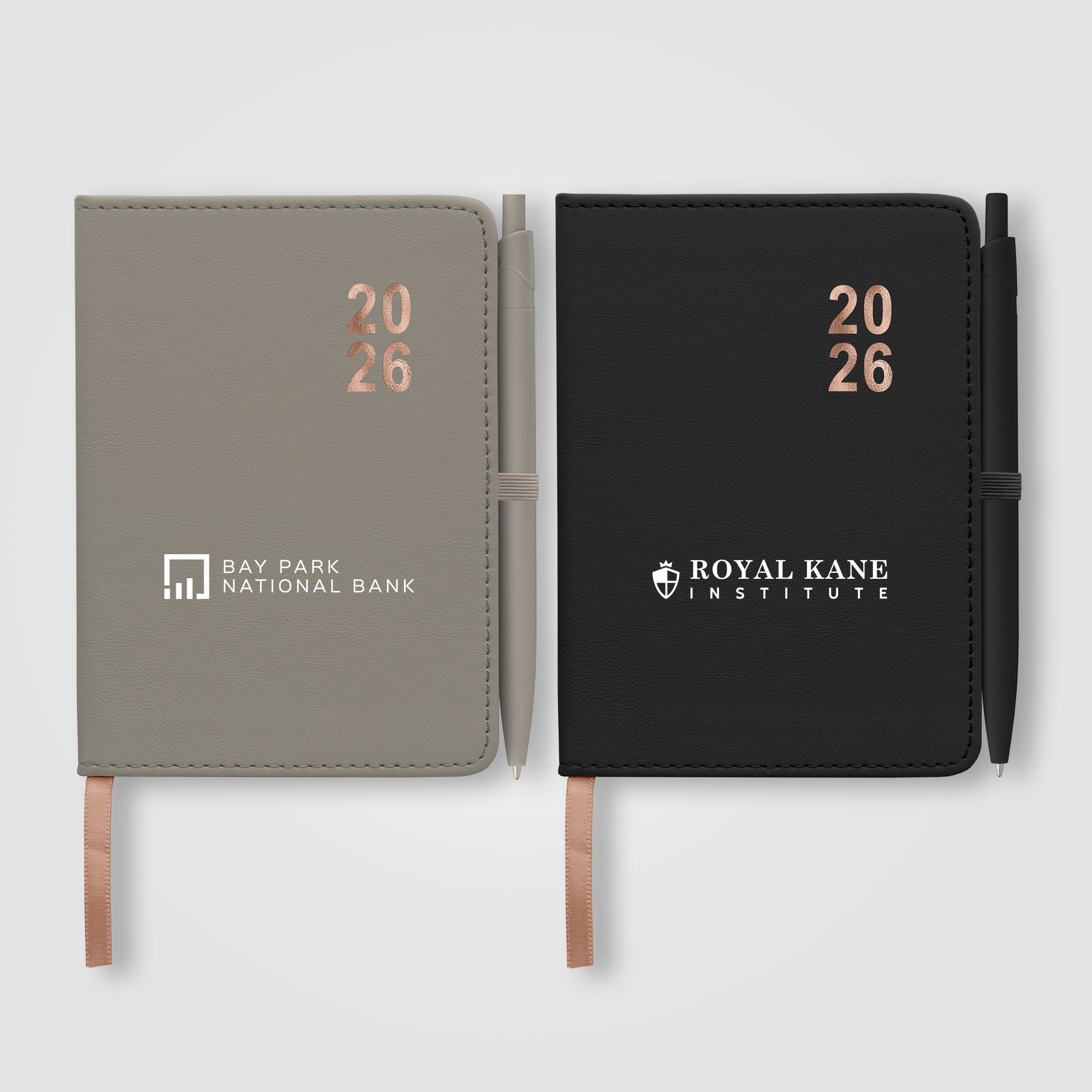 Promotional 2025 Premium Weekly Planner with Scripps Softy Pen