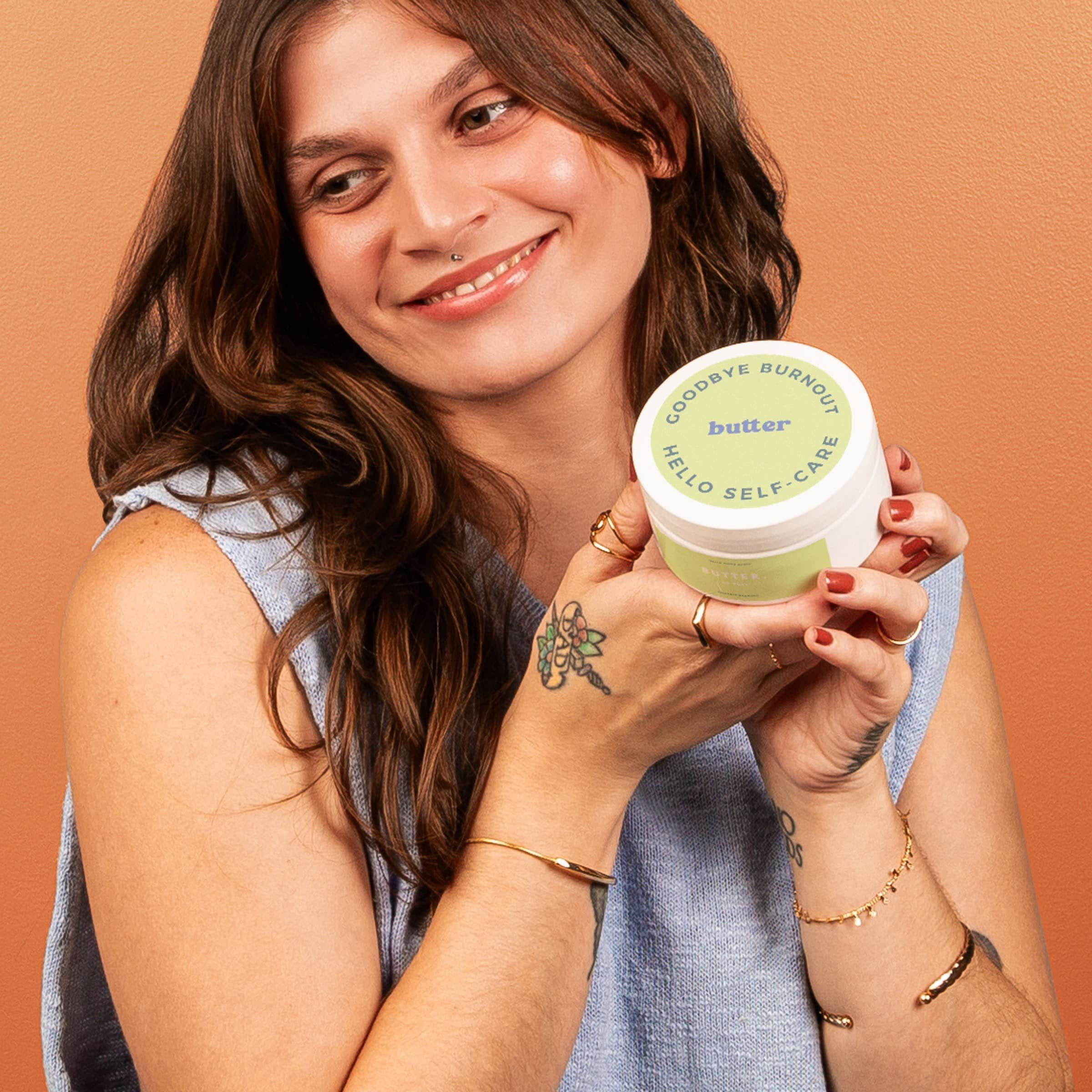 Promotional 8 oz Body Butter - 4cp Label