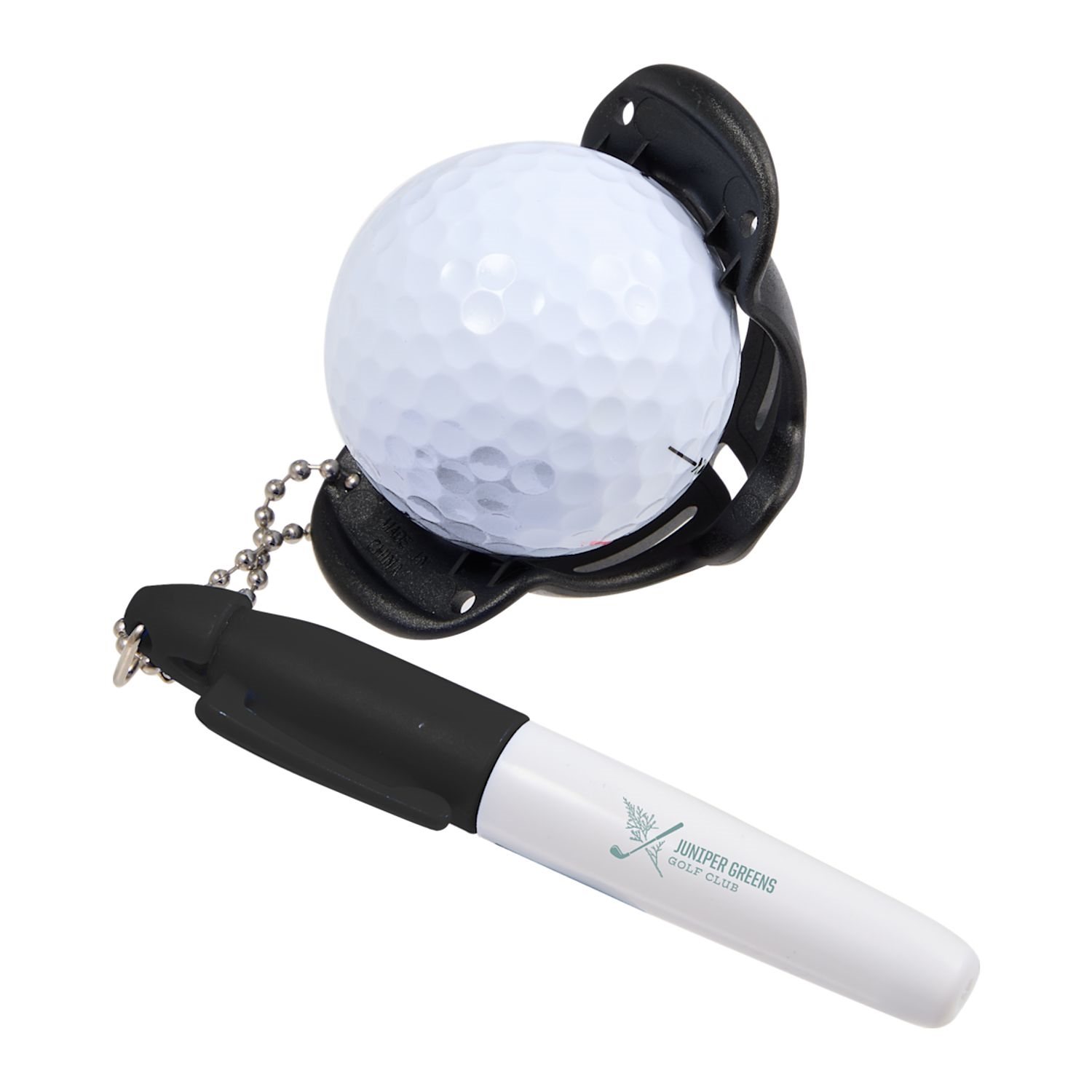 Promotional Golf Ball Stencil with Marker